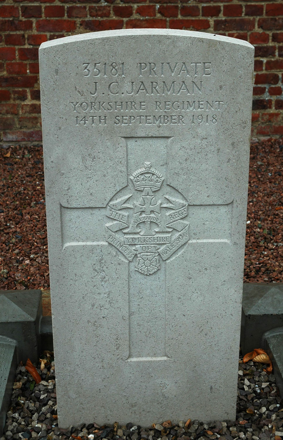 The Yorkshire Regiment War Graves