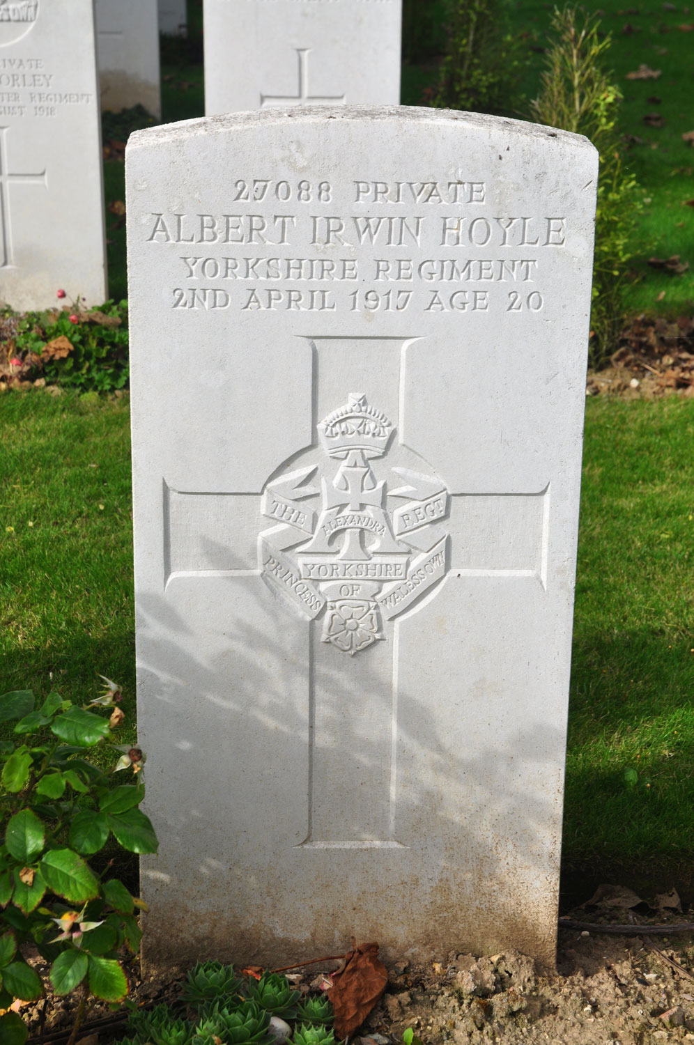 The Yorkshire Regiment War Graves