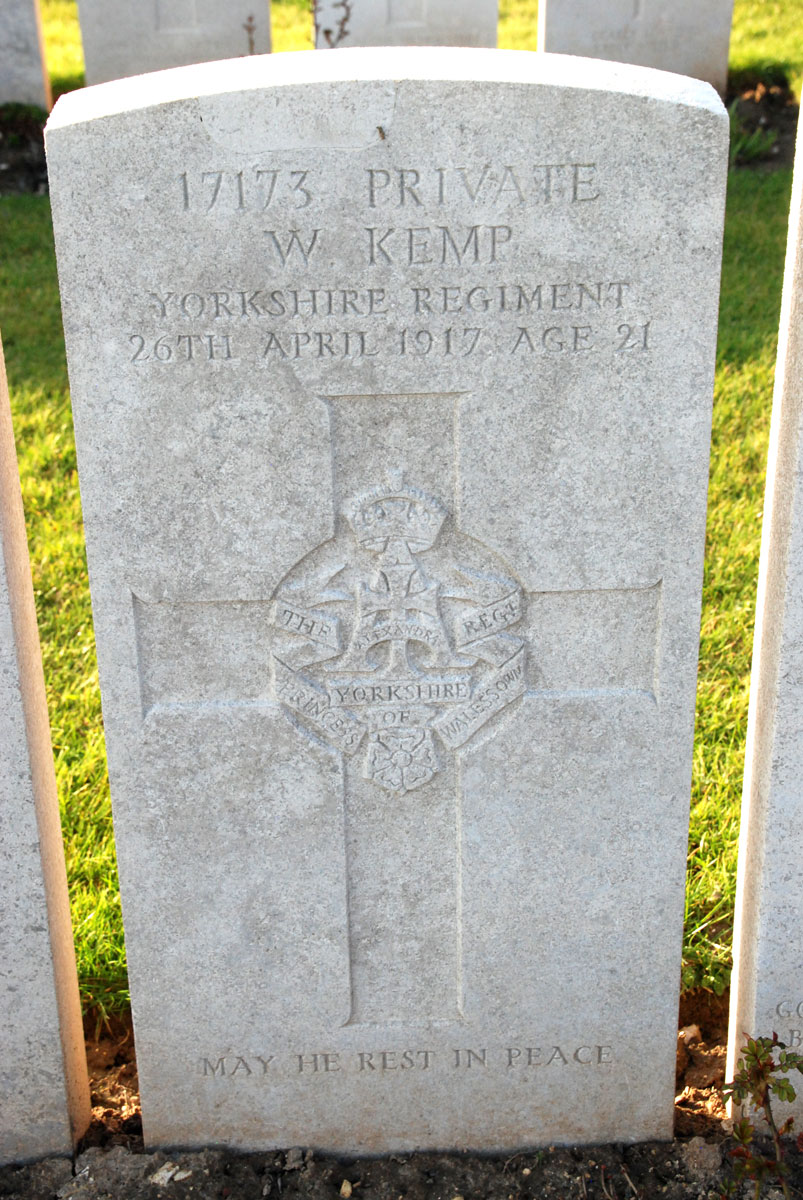 The Yorkshire Regiment War Graves