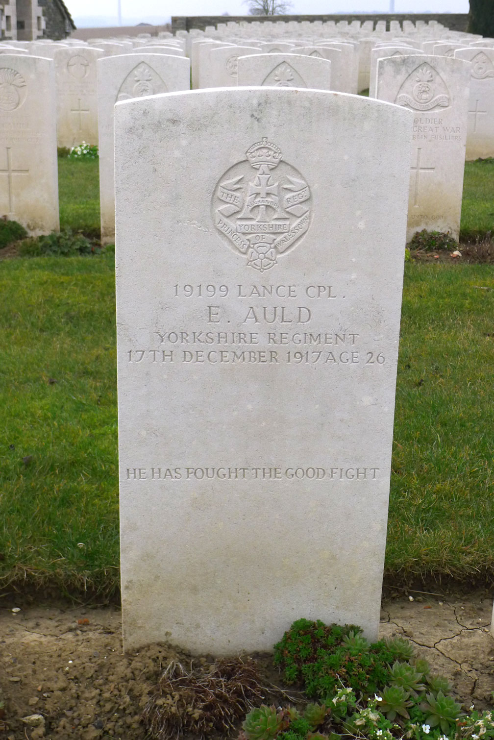 The Yorkshire Regiment War Graves