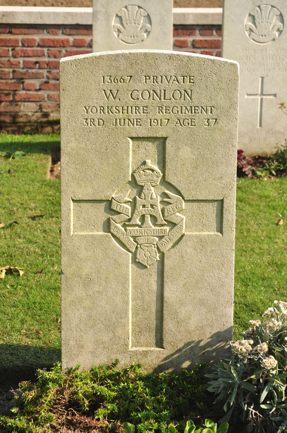 The Yorkshire Regiment War Graves