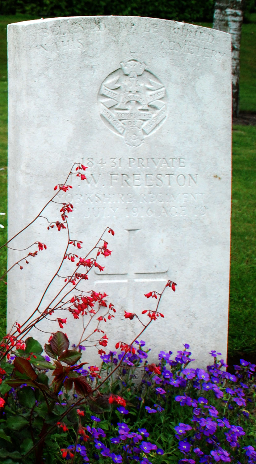 The Yorkshire Regiment War Graves