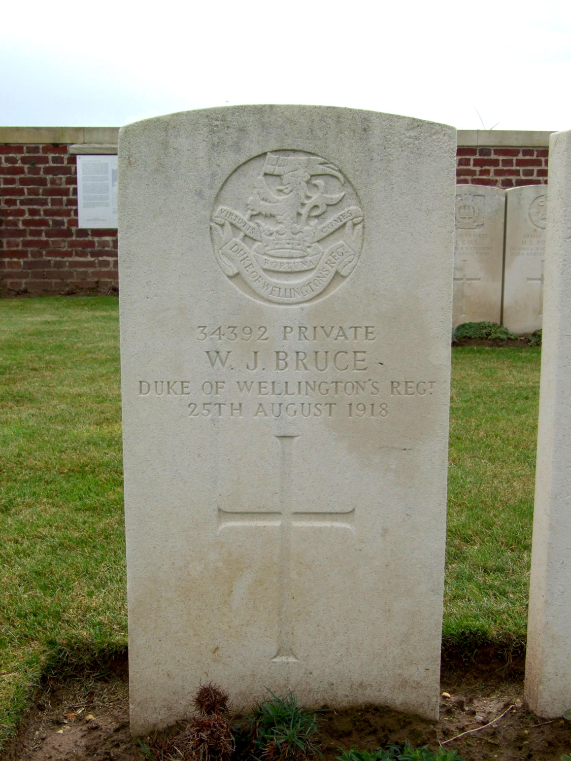 The Yorkshire Regiment War Graves