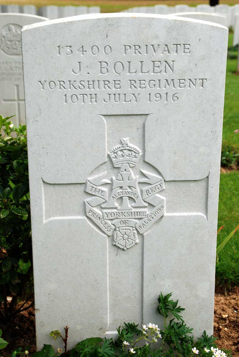 The Yorkshire Regiment War Graves