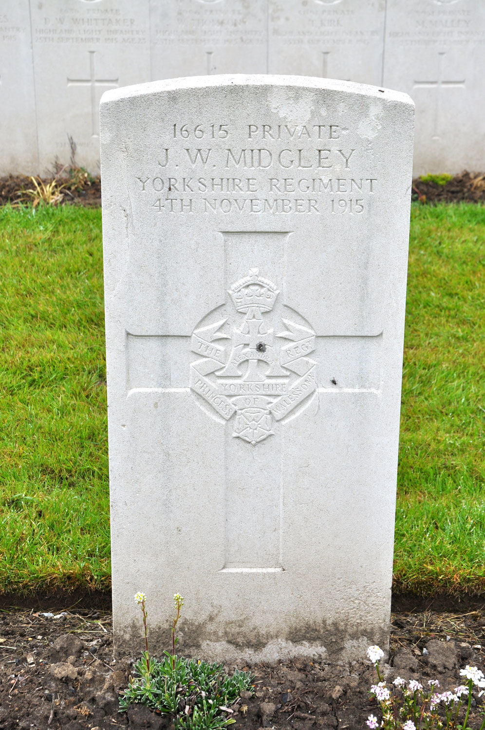 The Yorkshire Regiment War Graves