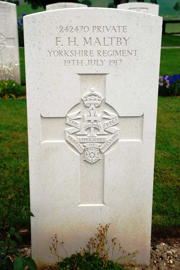 The Yorkshire Regiment War Graves