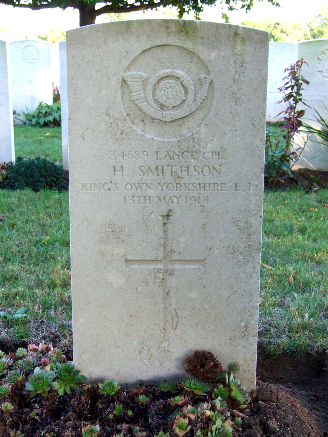 The Yorkshire Regiment War Graves