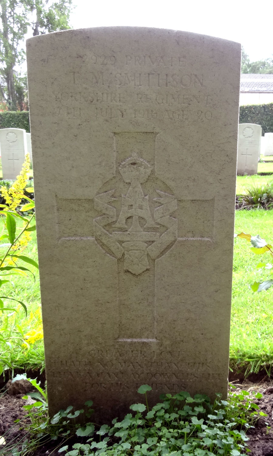 The Yorkshire Regiment War Graves