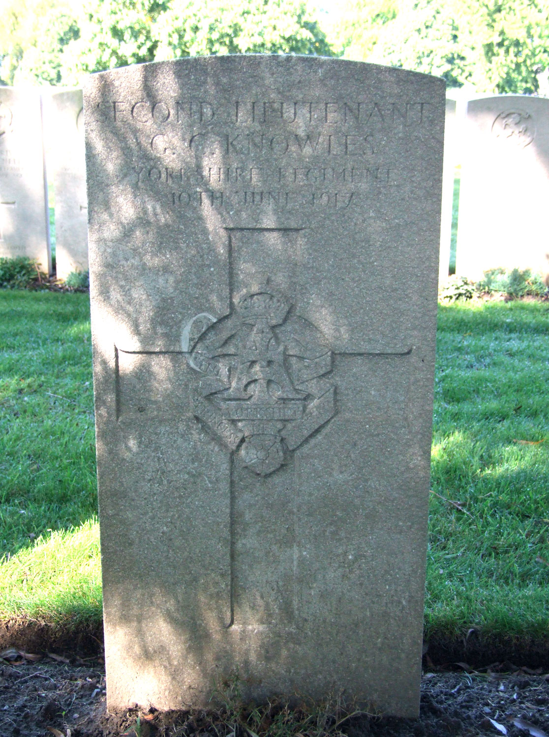 The Yorkshire Regiment War Graves
