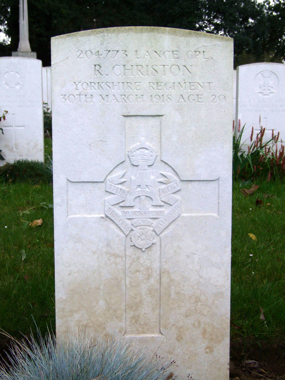 The Yorkshire Regiment War Graves