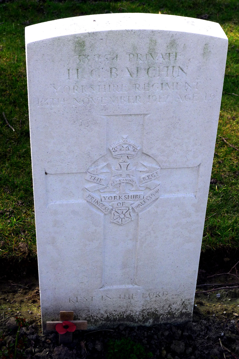 The Yorkshire Regiment War Graves