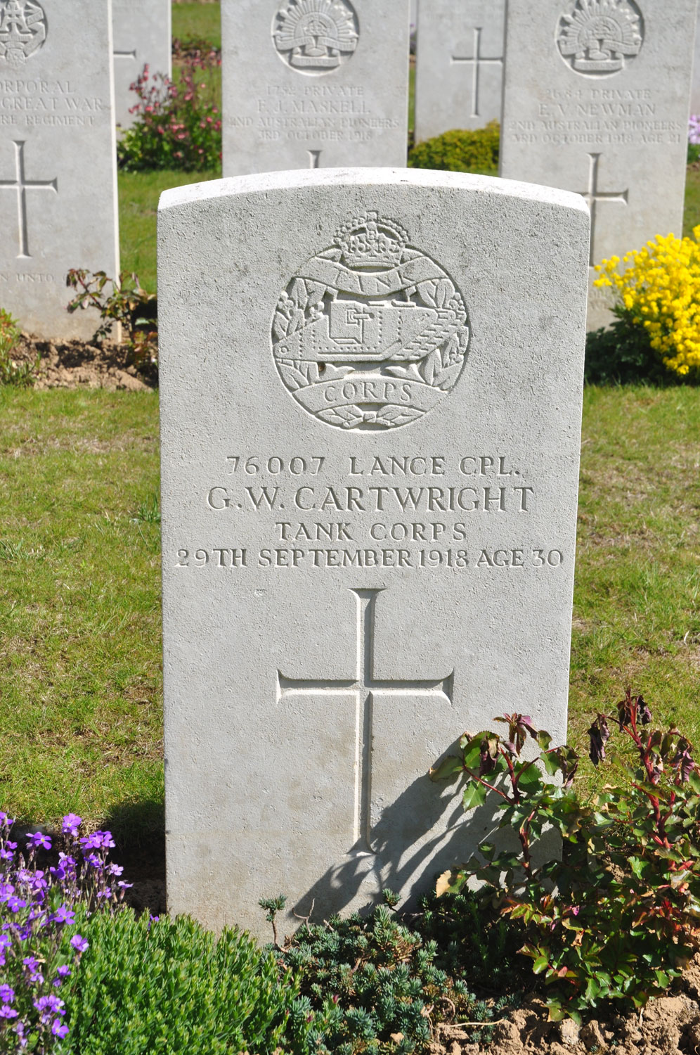 The Yorkshire Regiment War Graves