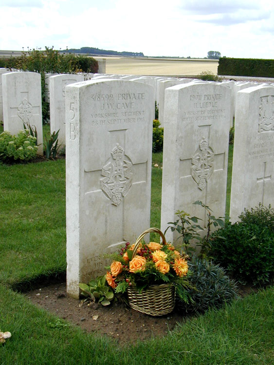 The Yorkshire Regiment War Graves