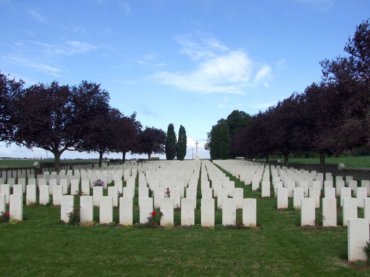 The Yorkshire Regiment War Graves