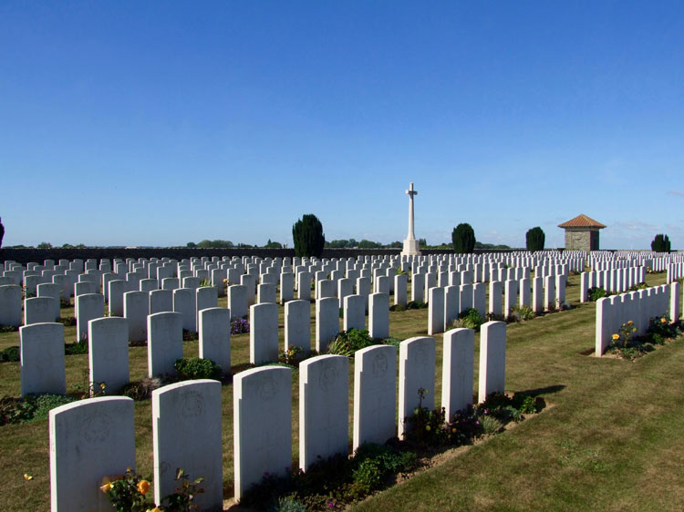 The Yorkshire Regiment War Graves