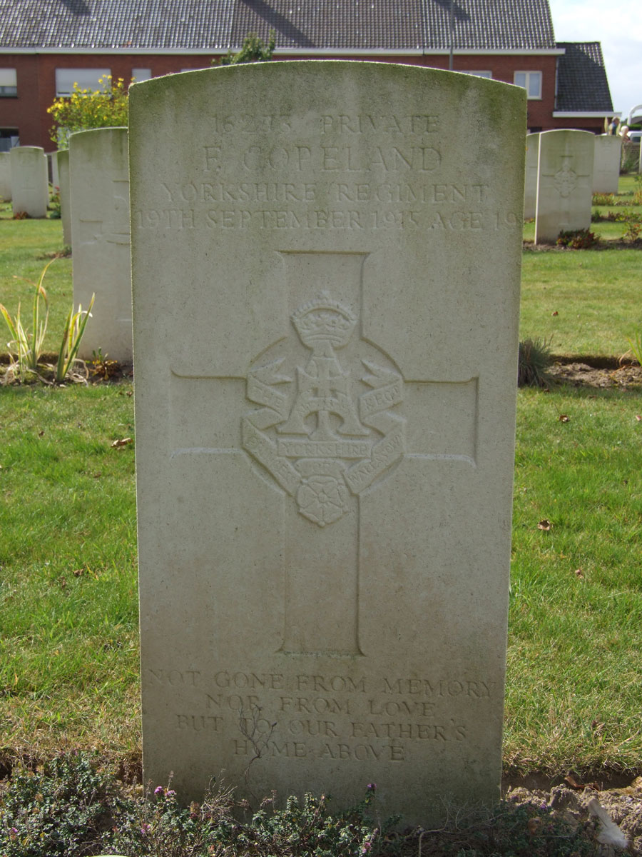 The Yorkshire Regiment War Graves