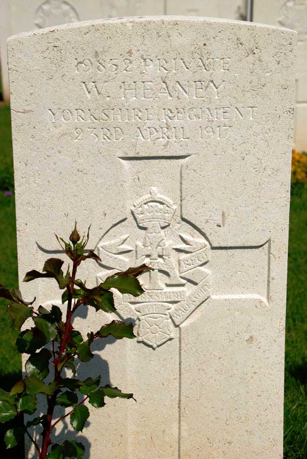 The Yorkshire Regiment War Graves