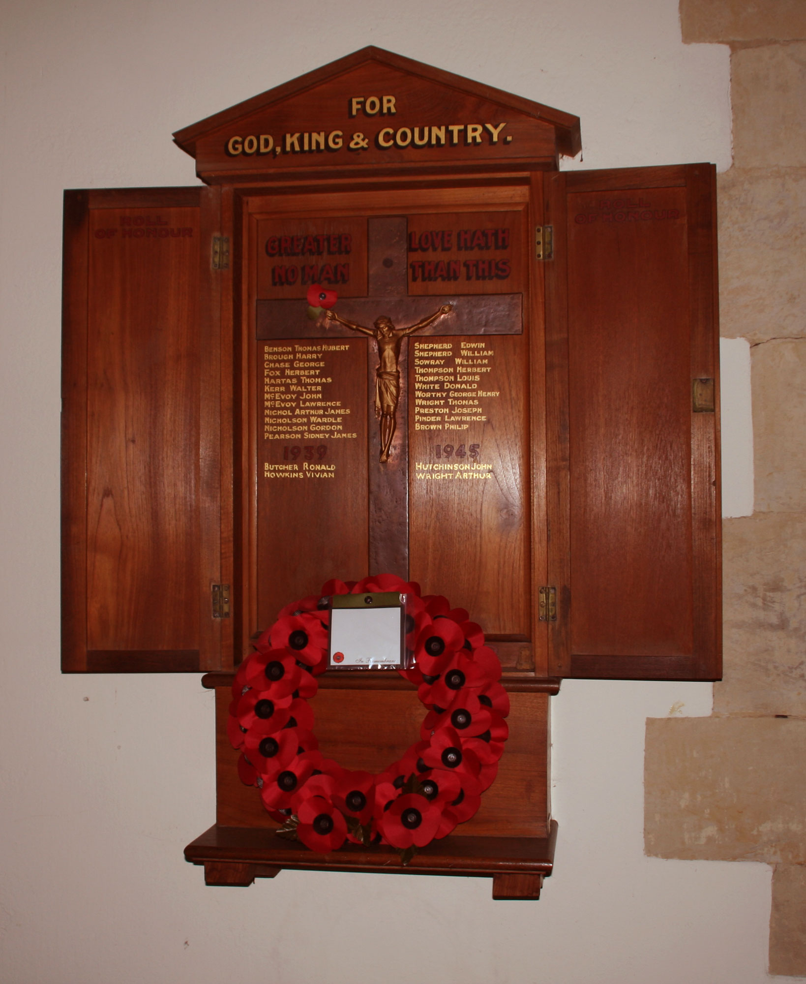 The Yorkshire Regiment, Local War Memorials