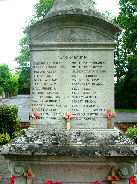 The Yorkshire Regiment, Local War Memorials