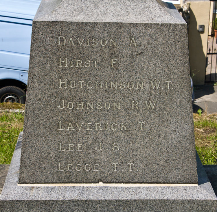 The Yorkshire Regiment, Local War Memorials