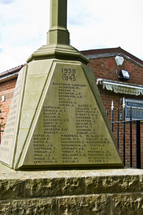 The Yorkshire Regiment, Local War Memorials