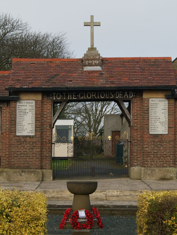 The Yorkshire Regiment, Local War Memorials