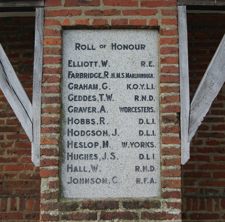 The Yorkshire Regiment, Local War Memorials