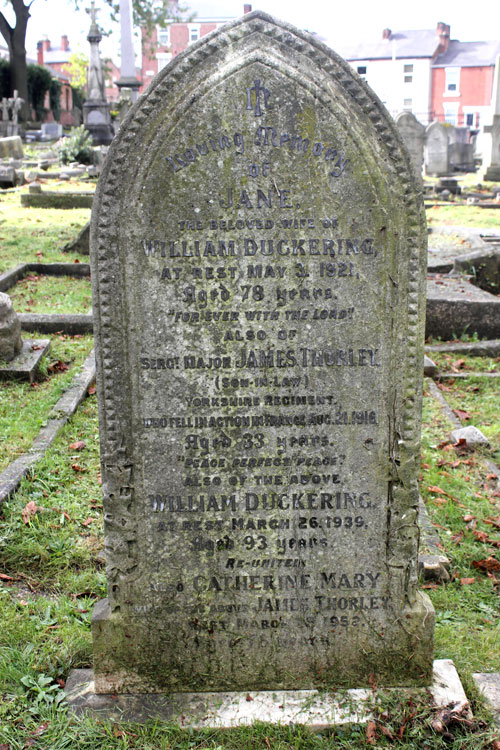 The Yorkshire Regiment, Local War Memorials