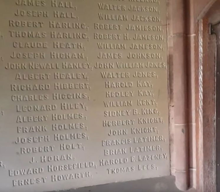 The Yorkshire Regiment, Local War Memorials