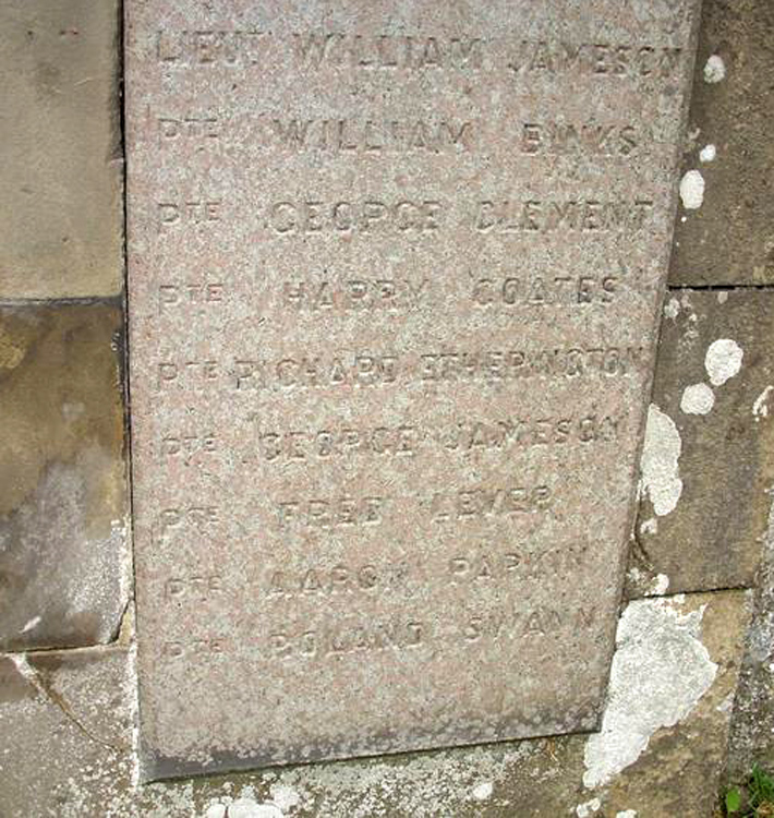 The Yorkshire Regiment, War Memorials Elsewhere