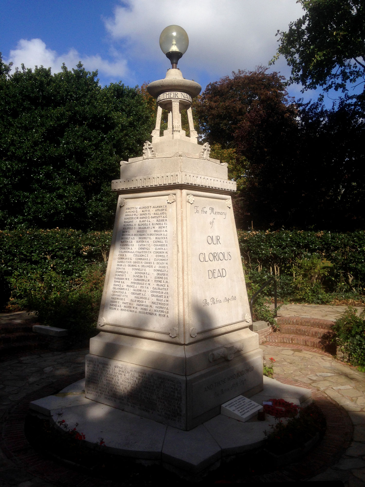 The Yorkshire Regiment, War Memorials Elsewhere