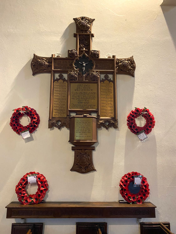 The Yorkshire Regiment, Local War Memorials