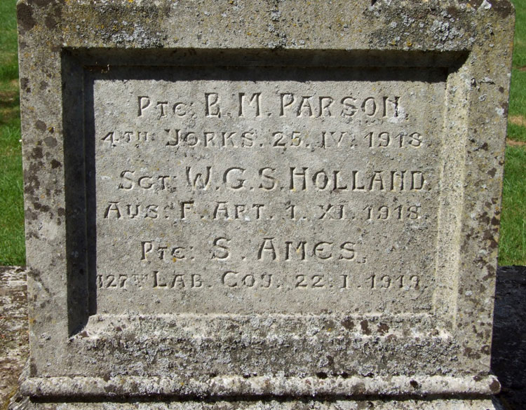 The Yorkshire Regiment, War Memorials Elsewhere