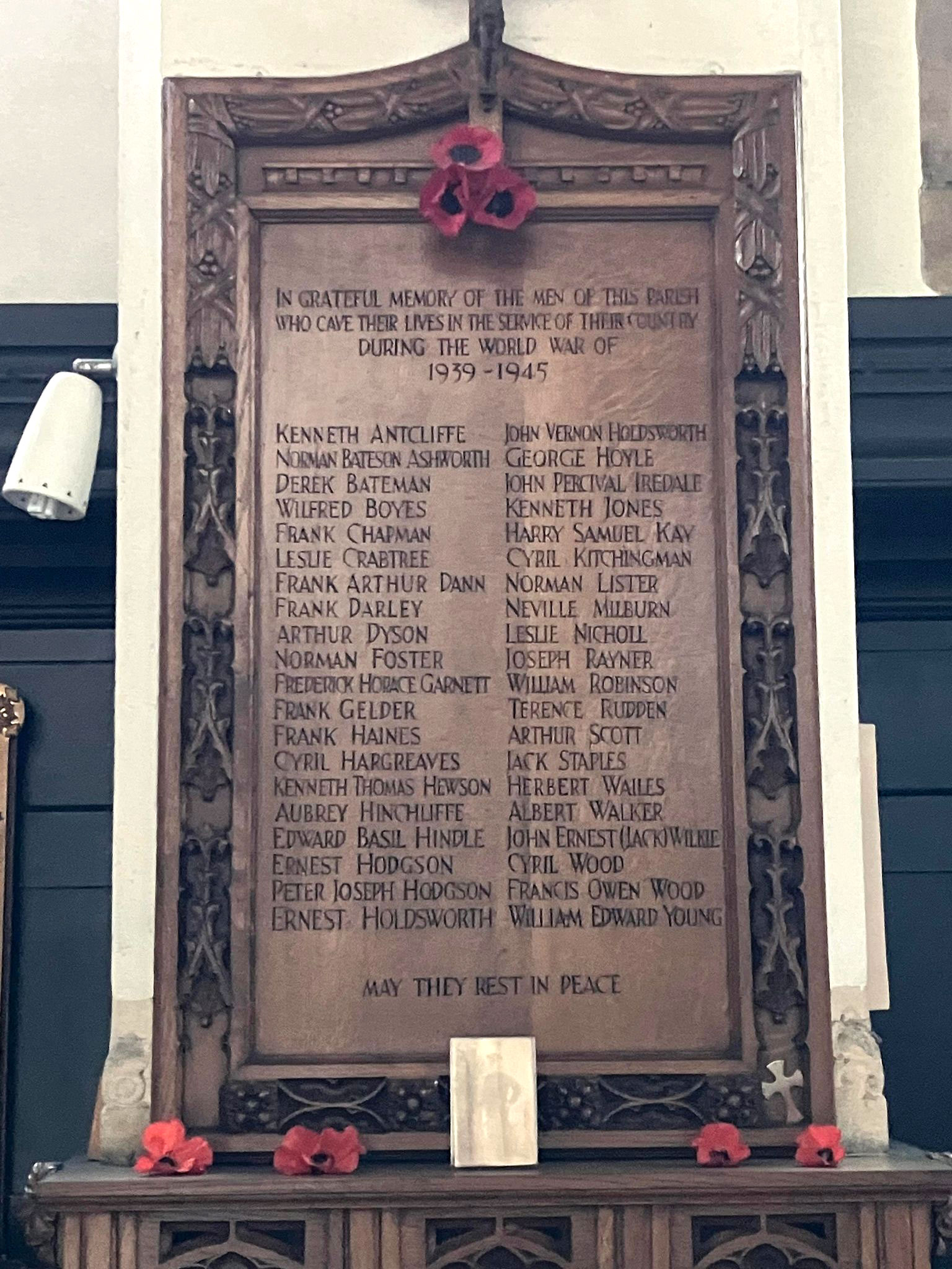 The Yorkshire Regiment, Local War Memorials