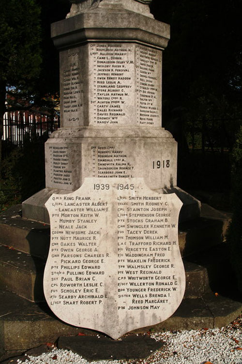 The Yorkshire Regiment, Local War Memorials