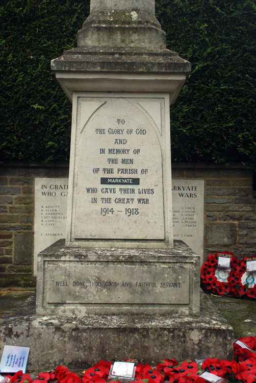 The Yorkshire Regiment, War Memorials Elsewhere