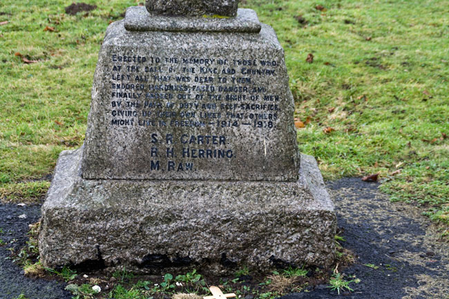 The Yorkshire Regiment, Local War Memorials