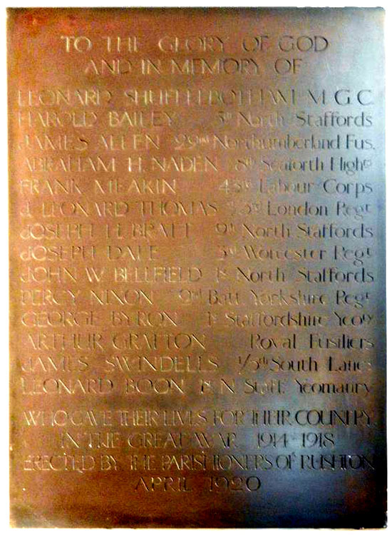 The Yorkshire Regiment, Local War Memorials