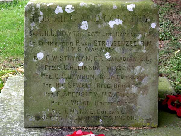 The Yorkshire Regiment, Local War Memorials