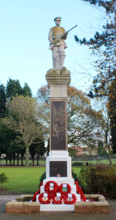 The Yorkshire Regiment, War Memorials Elsewhere
