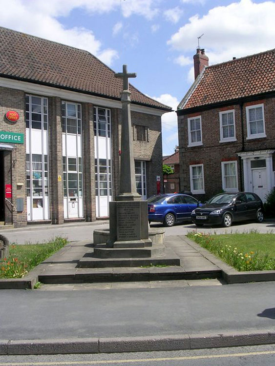 The Yorkshire Regiment, Local War Memorials