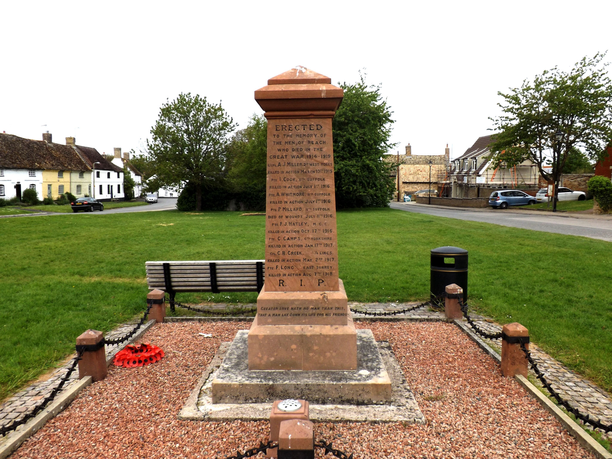 The Yorkshire Regiment, Local War Memorials