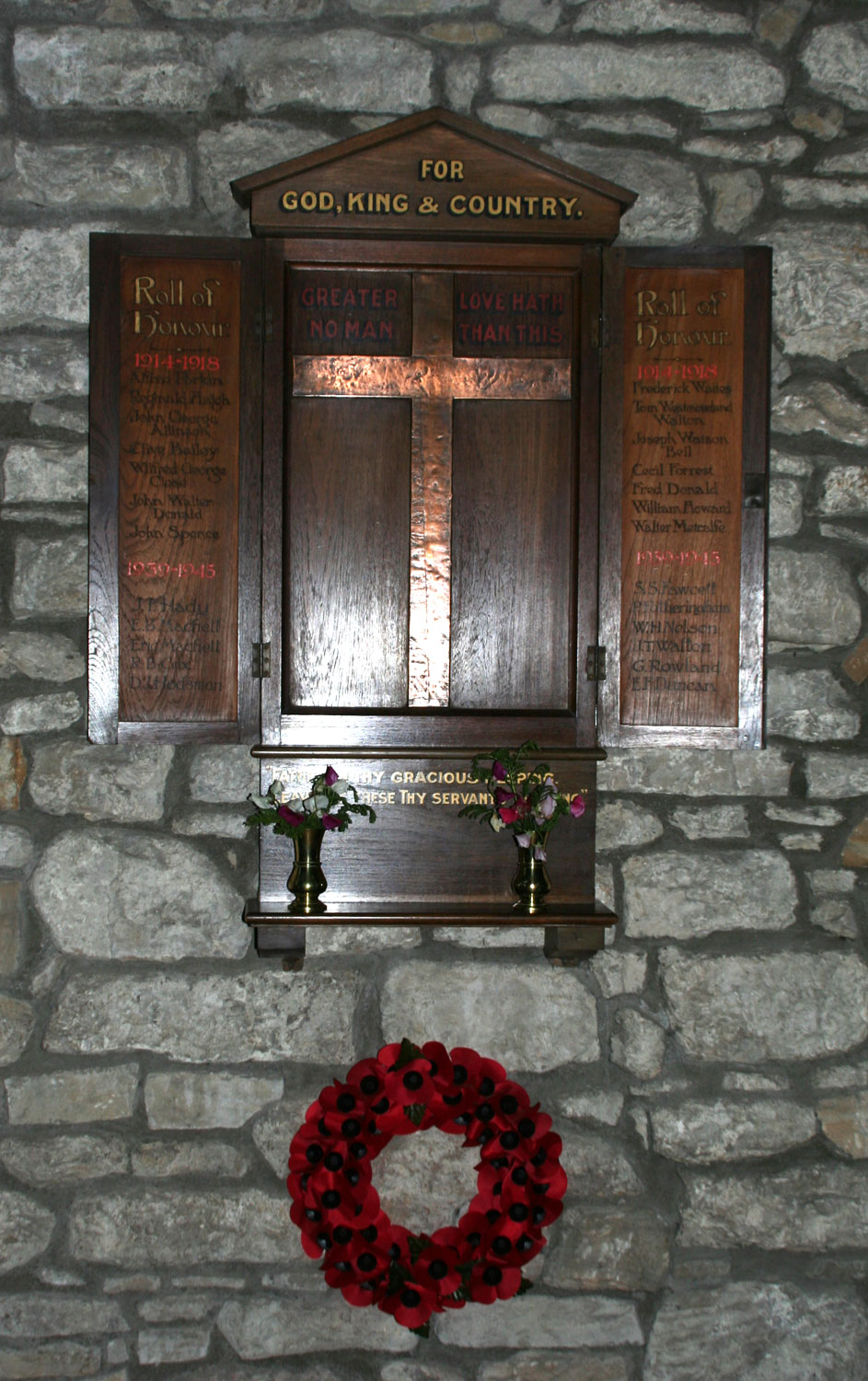 The Yorkshire Regiment, Local War Memorials