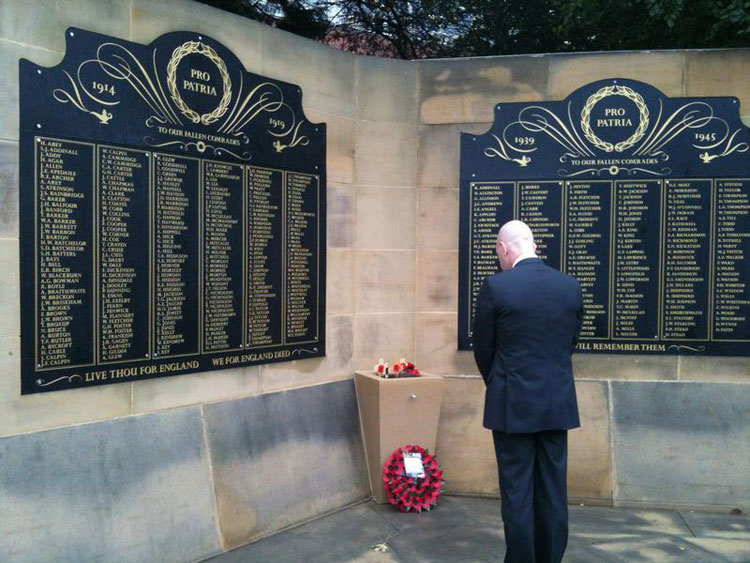 The Yorkshire Regiment, Local War Memorials