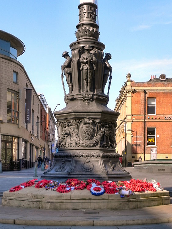 The Yorkshire Regiment, War Memorials Elsewhere