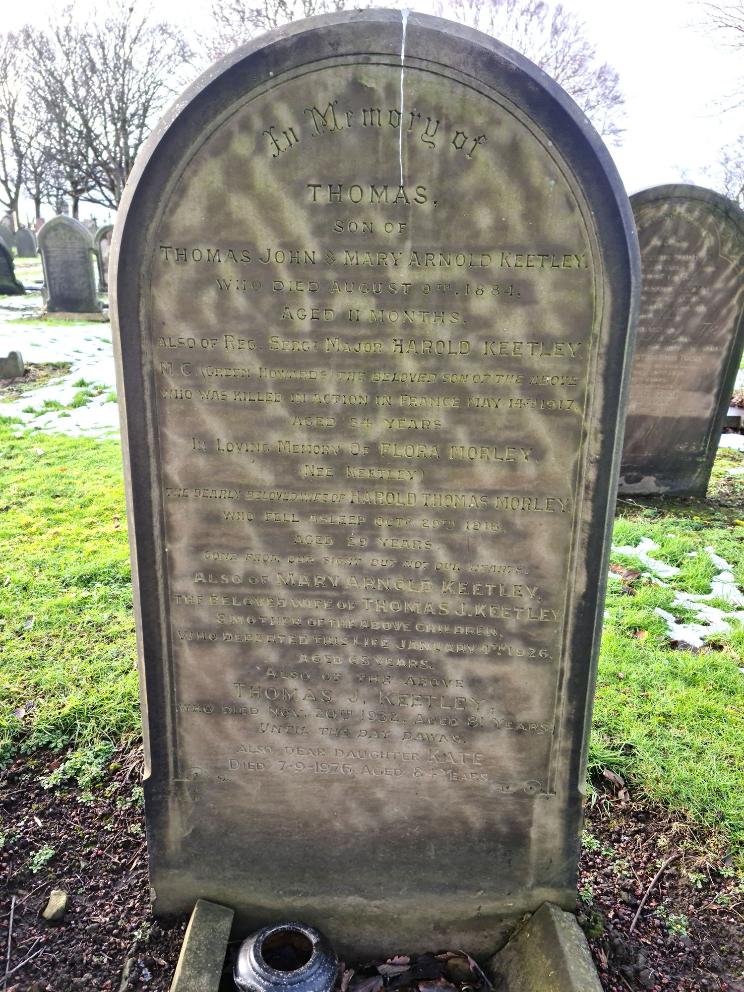 The Yorkshire Regiment, War Memorials Elsewhere
