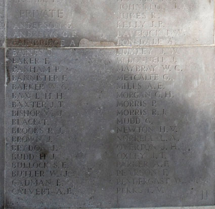 The Yorkshire Regiment Memorials Overseas, - Ploegsteert