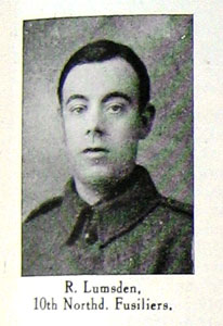 The Yorkshire Regiment, WW1 Remembrance - Photos of Individuals ("L")