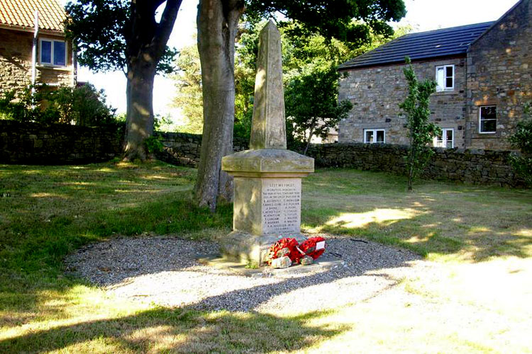 The Yorkshire Regiment, Local War Memorials