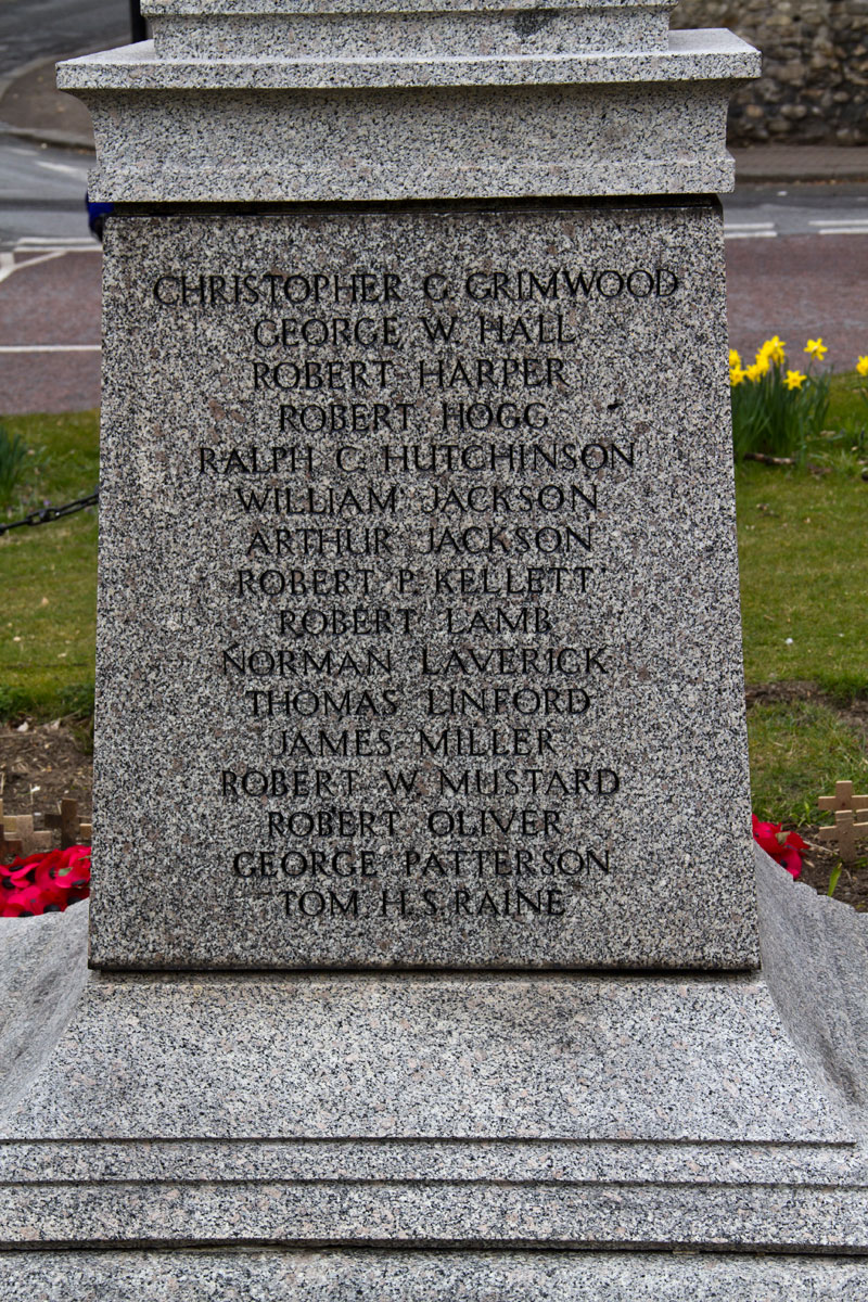 The Yorkshire Regiment, Local War Memorials